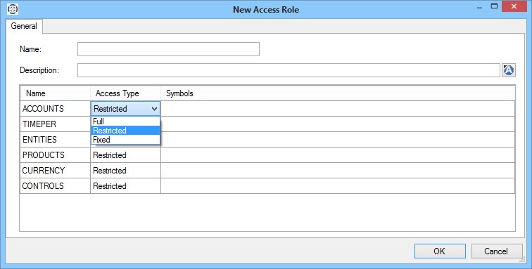 Maintaining Symbol Access Roles – Longview v25