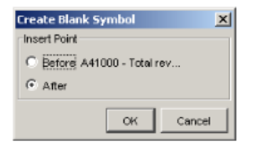 Adjusting Spacing With Blank Symbols – Longview v25