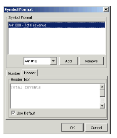 Editing Symbol Formats – Longview v25