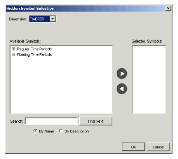 Hiding Symbols – Longview v25