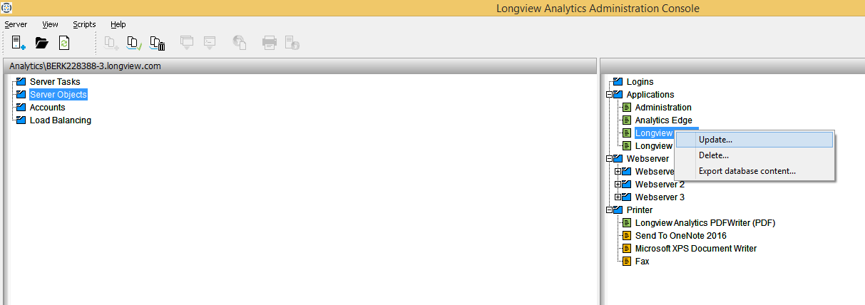 Upgrading Longview Close Analytics – Longview v25